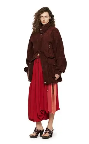 Christopher Esber Glacis Baloon Silk Trousers