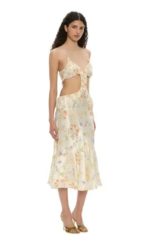 Christopher Esber Heirloom Brocade Silk Maxi Dress