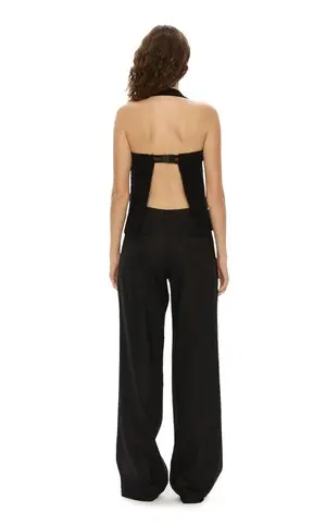 Christopher Esber Redux Straight Leg Linen Trousers