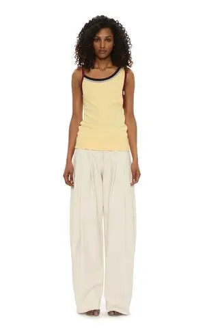 Christopher Esber Asymmetric Multi Verner Tank Top
