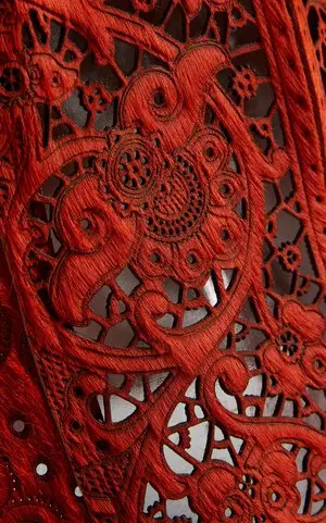 Christopher Esber Venise Lasercut Leather Jacket