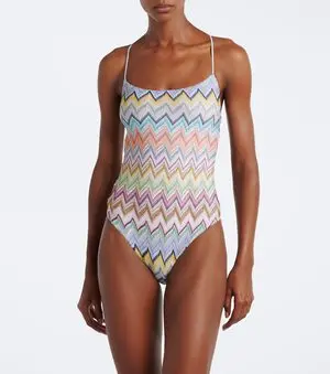 Missoni Zigzag Lame Swimsuit
