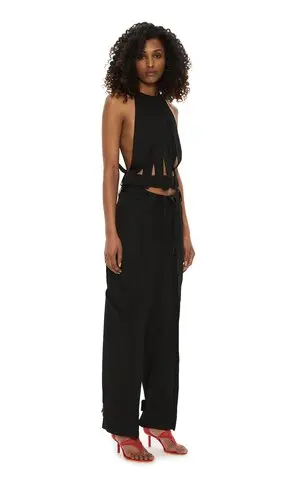 Christopher Esber Maelis Cropped Halter Top