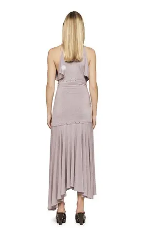 Christopher Esber Tai Rivet Jersey Maxi Dress