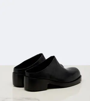 Dries Van Noten Leather Mules