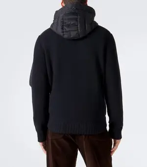 Moncler Permanent Paneled Wool-blend Jacket