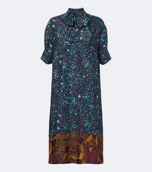 Dries Van Noten Tie Detailed Day Dresses