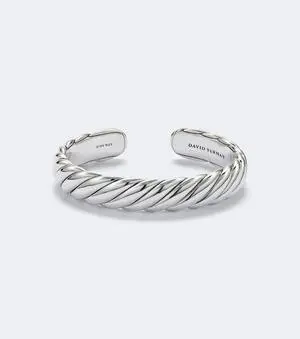 David Yurman Sculpted Cable Flex Sterling Cuff Bracelet