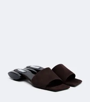Alaïa Suede Mules