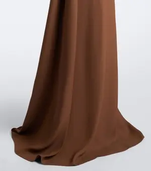TALLER MARMO Astor Gathered Maxi Dress - Brown