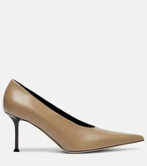 CHRISTEN Helix Leather Pumps