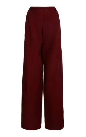 Christopher Esber Atlas Bias Straight Leg Trousers - Red