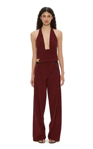 Christopher Esber Atlas Bias Straight Leg Trousers