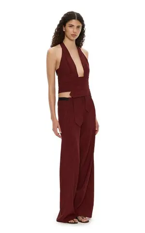 Christopher Esber Atlas Bias Straight Leg Trousers