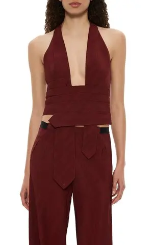 Christopher Esber Atlas Bias Straight Leg Trousers
