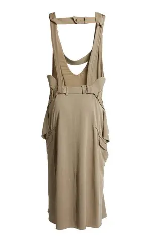 Christopher Esber Utility Belted Maxi Dress