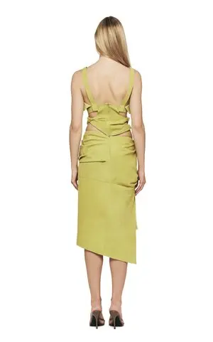 Christopher Esber Marea Suede Tank Top