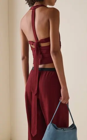 Christopher Esber Reyer Tailored Tie Top