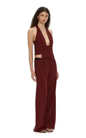 Christopher Esber Reyer Tailored Tie Top