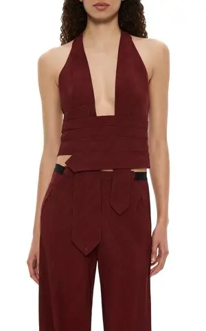 Christopher Esber Reyer Tailored Tie Top