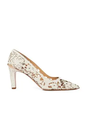 Gabriela Hearst Edwina Lace Pump - Ivory