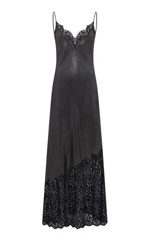 Gabriela Hearst Pomona Wool Maxi Dress - Black