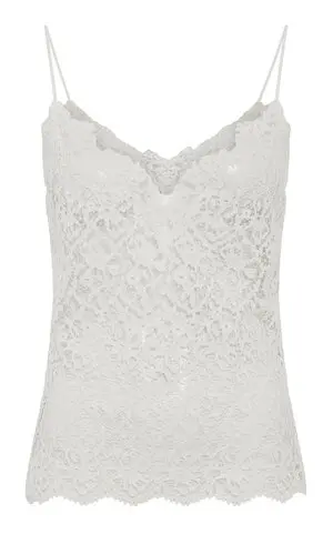 Gabriela Hearst Umbra Cotton Top - Ivory