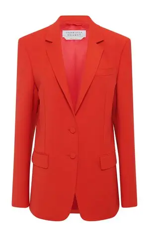 Gabriela Hearst Ivy Wool Blazer - Orange