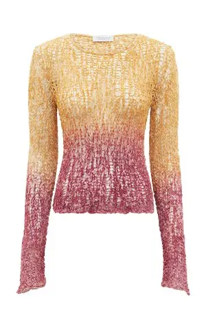 Gabriela Hearst Sontag Spray-dye Crewneck