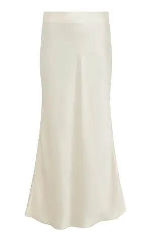 Gabriela Hearst Frei Silk Maxi Skirt - Ivory
