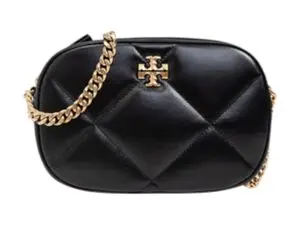 Tory Burch Kira Diamond Quilt Camera Bag - Black