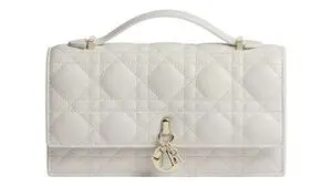 Dior Mini Cannage Lambskin Bag - Latte