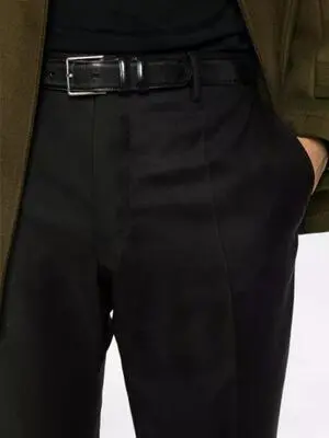 Incotex Pressed-crease Belt-loop Trousers