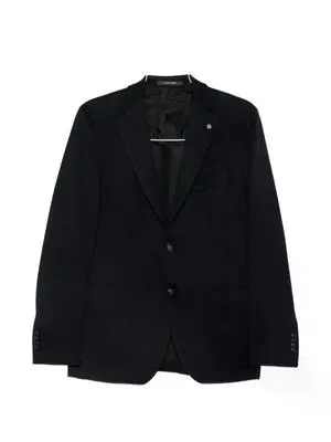 Tagliatore Single-breasted Buttoned Blazer - Blue