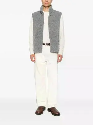 Herno Faux-fur High-neck Gilet