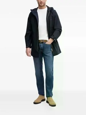 BENETTON Logo-patch Straight-leg Jeans