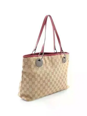 Gucci Gg Canvas Tote Bag - Neutrals