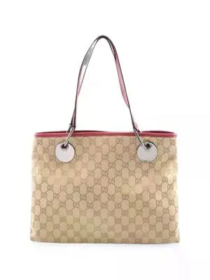 Gucci Gg Canvas Tote Bag - Neutrals