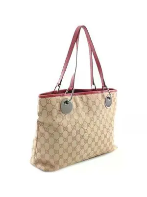 Gucci Gg Canvas Tote Bag - Neutrals