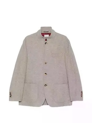 Brunello Cucinelli Cashmere Single-breasted Blazer - Neutrals