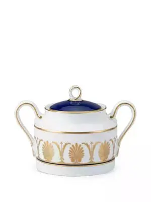 GINORI 1735 Impero Cleopatra Sugar Bowl - White
