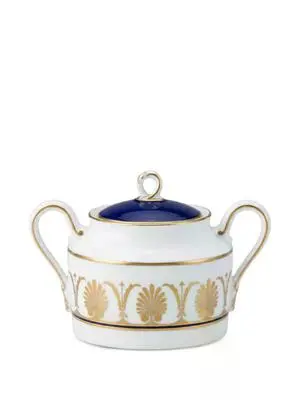 GINORI 1735 Impero Cleopatra Sugar Bowl - White