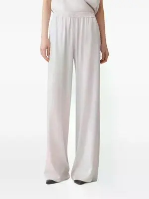 Fabiana Filippi Elasticated Waist Wide-leg Trousers - Pink
