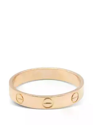 Cartier Mini Love Ring In 18k Rose Gold - Pink