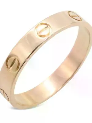 Cartier Mini Love Ring In 18k Rose Gold - Pink