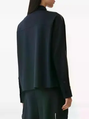 Fabiana Filippi Bead-embellished Drop-shoulder Jacket