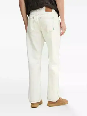 BENETTON Contrast Stitch Logo Patch Jeans
