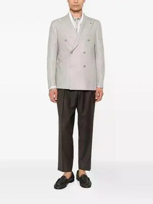 Tagliatore Double-breasted Buttoned Blazer