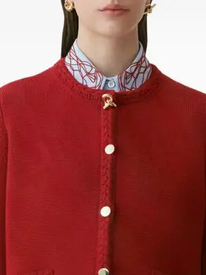 Fabiana Filippi Braided-trim Button-up Jacket