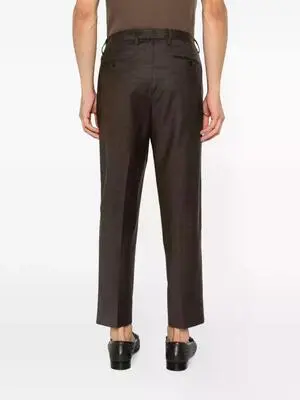 BRIGLIA 1949 Pleated Pressed-crease Trousers